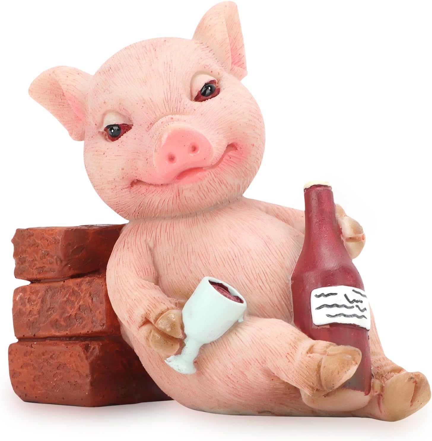Nemesis Now Three Wise Pigs Figurine 11cm Pink : Amazon.co.uk: Home ...