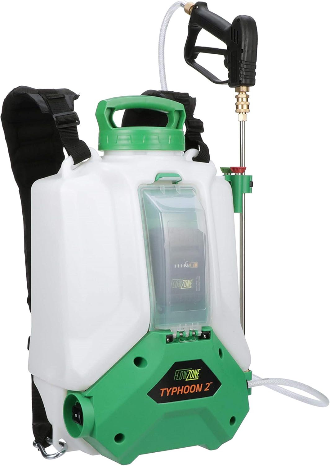 FlowZone Typhoon 2 Multi-Use 4-Gallon 18V/5.2A Lithium-Ion Battery ...