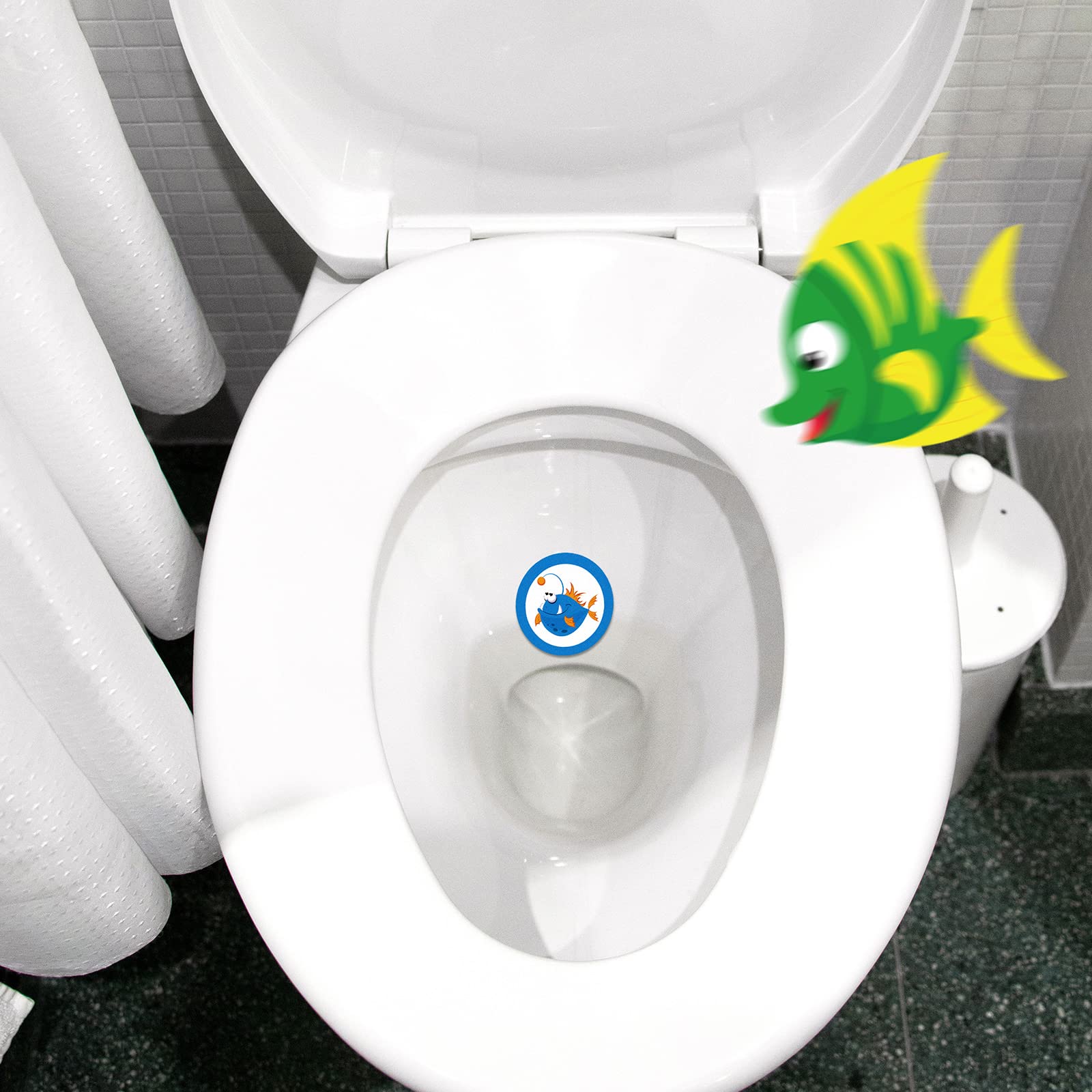 Snapklik.com : 240 Pieces Toilet Targets For Boys, Ocean Animals Potty ...