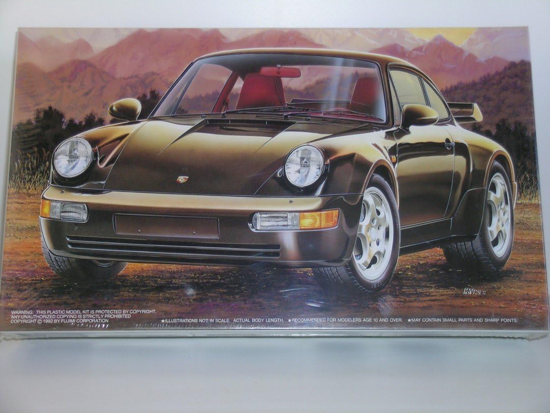 Amazon.com: Fujimi "Porsche 911 Turbo '91 Blackstar" Plastic Model Kit ...