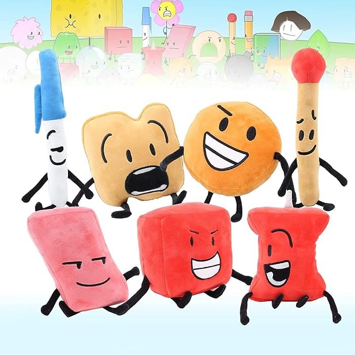 Buy VHNKhdv Bfdi Plushies, 2/3/7pcs Battle for Dream Island Plushies ...
