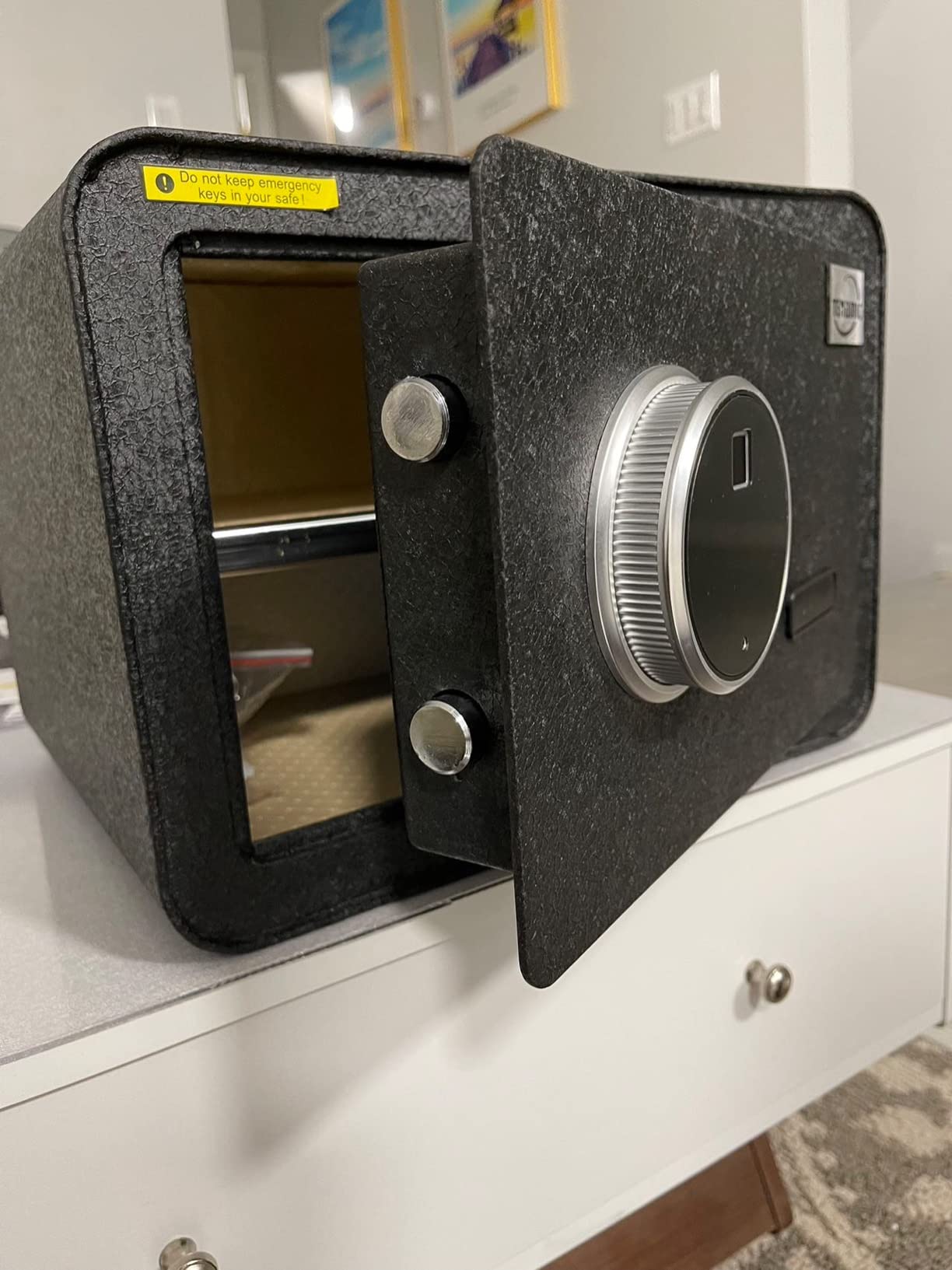 $27/mo - Finance Tenamic Safe Box Biometric Fingerprint Fireproof ...