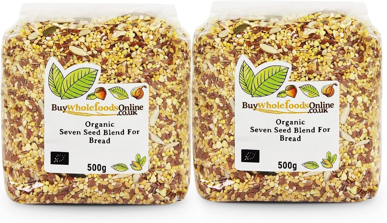 Organic Seven Seed Blend for Bread 1kg (BWFO) : Amazon.co.uk: Grocery
