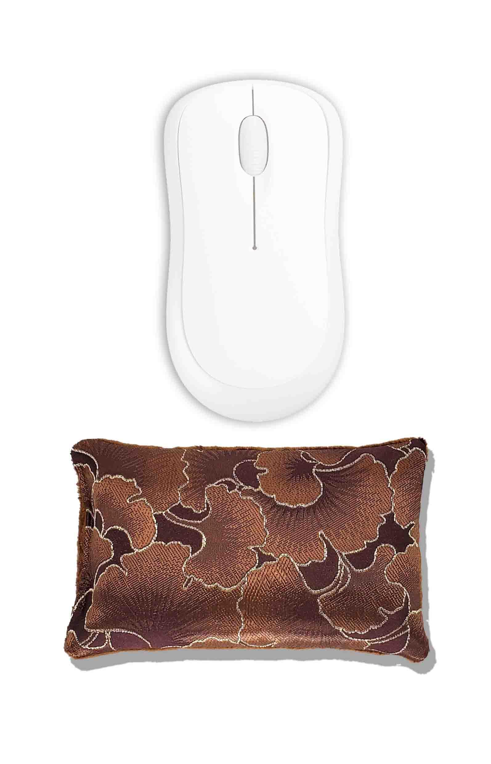 Amazon.com : Candi Andi Handmade Ergonomic Mouse Wrist Rest Pad - Flax ...