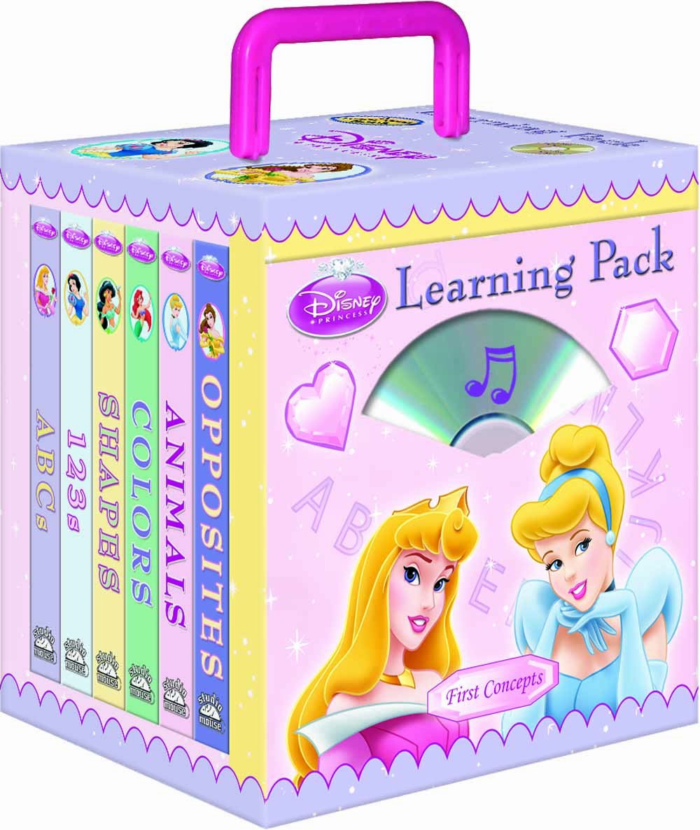 Disney Princess Learning Pack First Concepts: 9781590694794: Books ...