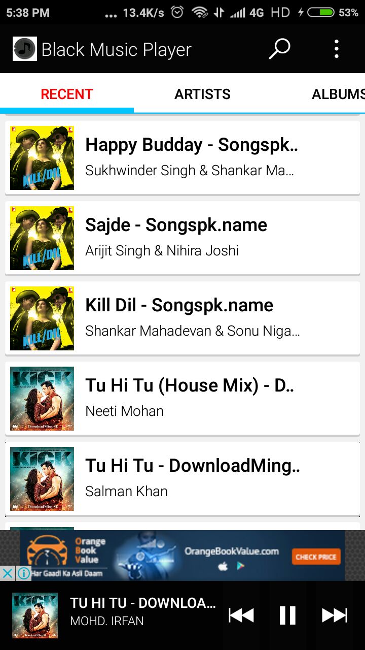 black music player - App on Amazon Appstore