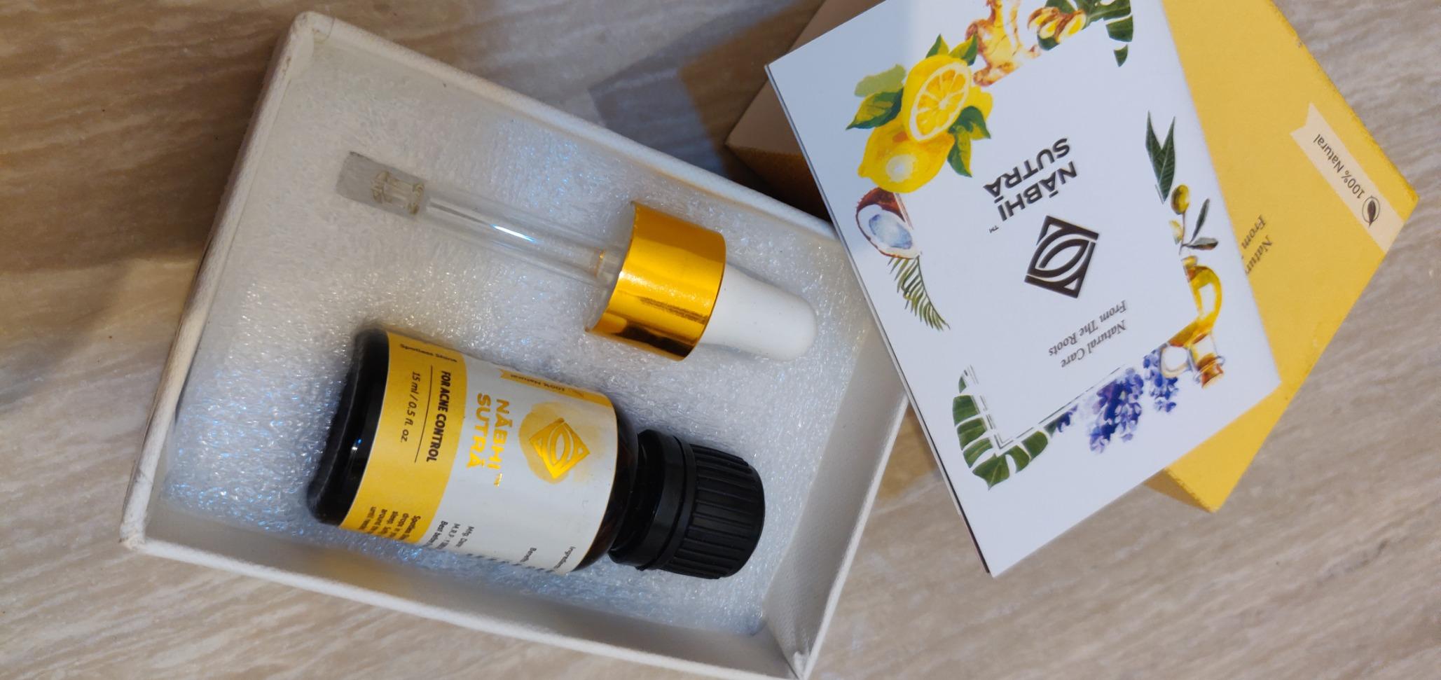 Nabhi Sutra - Belly Button Oil for Acne & Dark Spots (15ml) | Ayurvedic ...