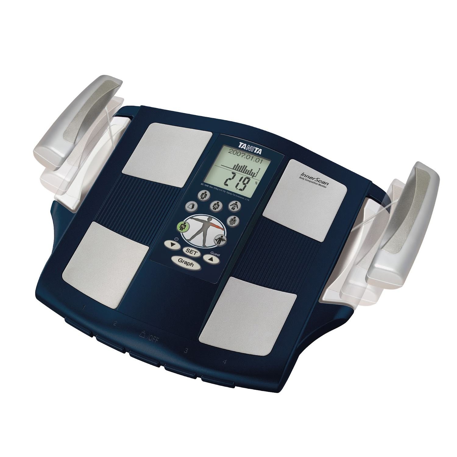 Tanita Segmental Body Composition Monitor With Body Fat Muscle Analyser ...