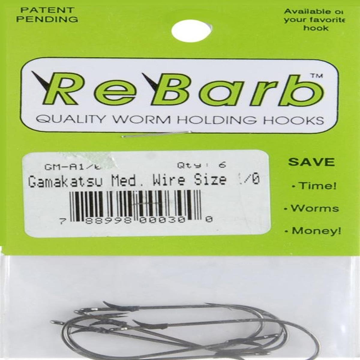 Roboworm Hameçons à rébarber, 1/0 : Amazon.ca: Sports et Plein air