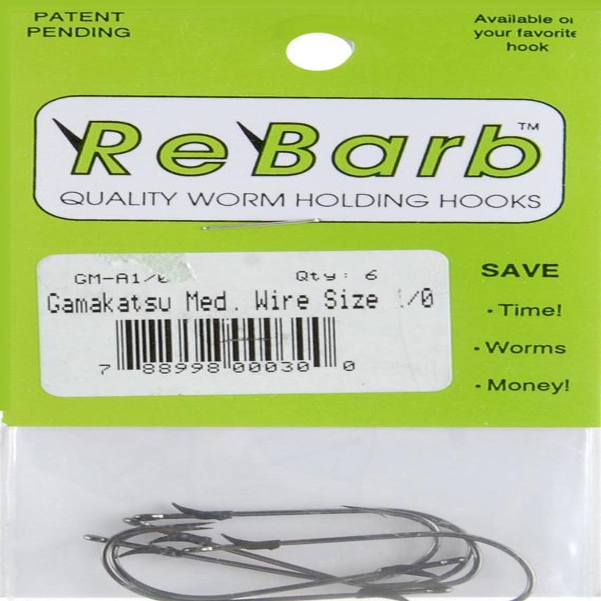 Roboworm Rebarb Hooks, 1/0 : Amazon.in: Sports, Fitness & Outdoors