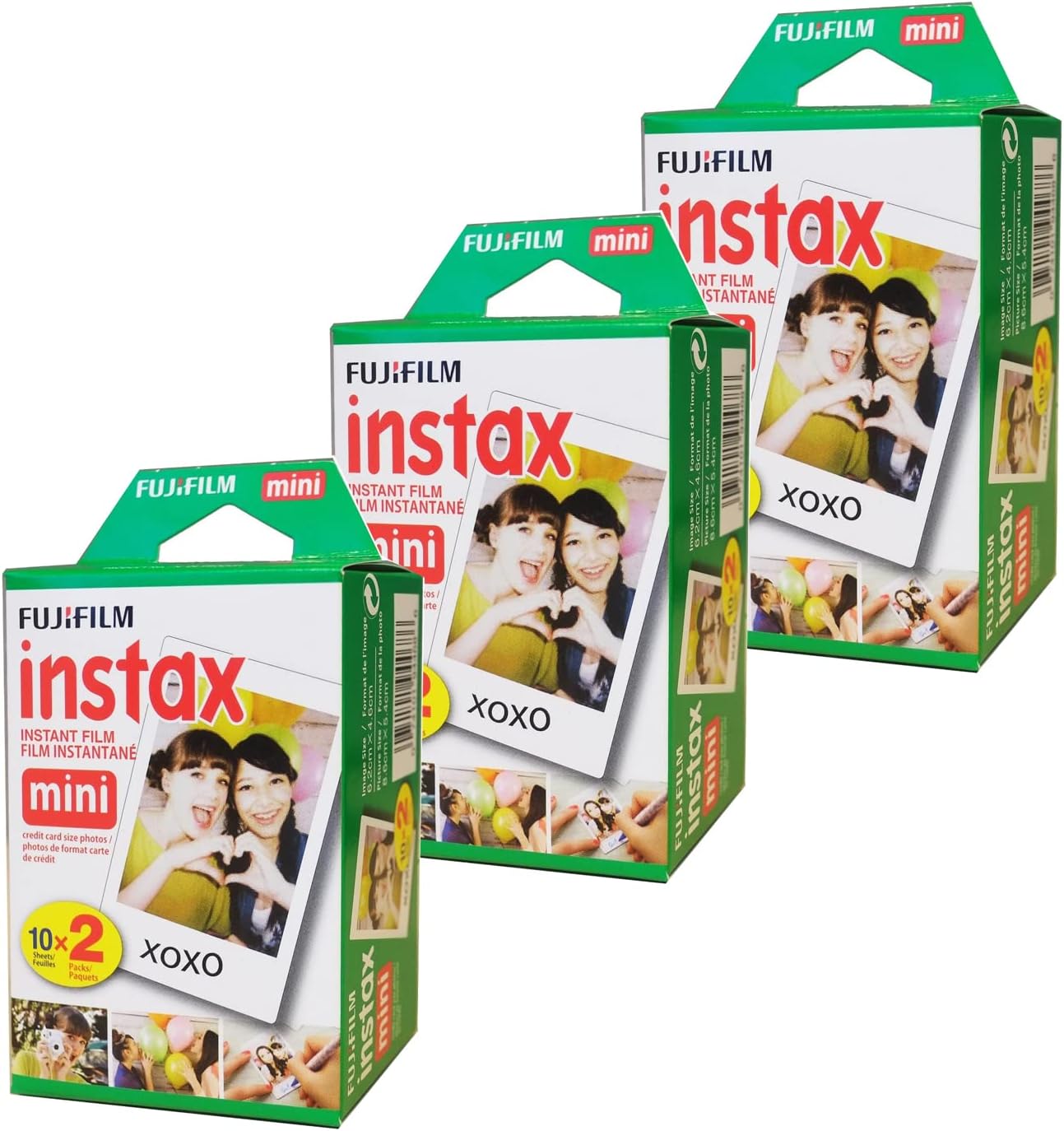 Amazon.com : Fujifilm Instax Mini Instant Film, 10 Sheets x 5 Packs ...