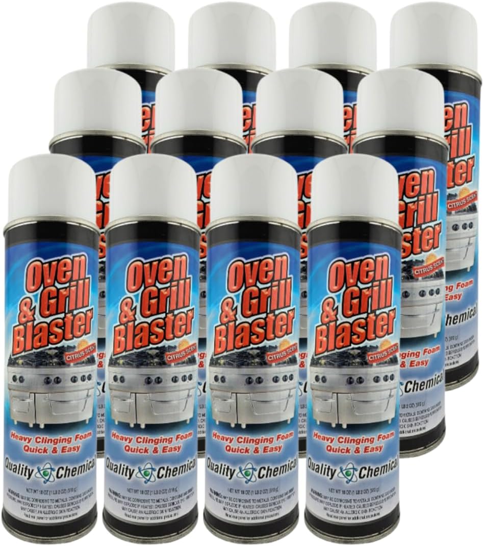 Amazon.com: Quality Chemical Oven and Grill Blaster Heavy-Duty Oven ...
