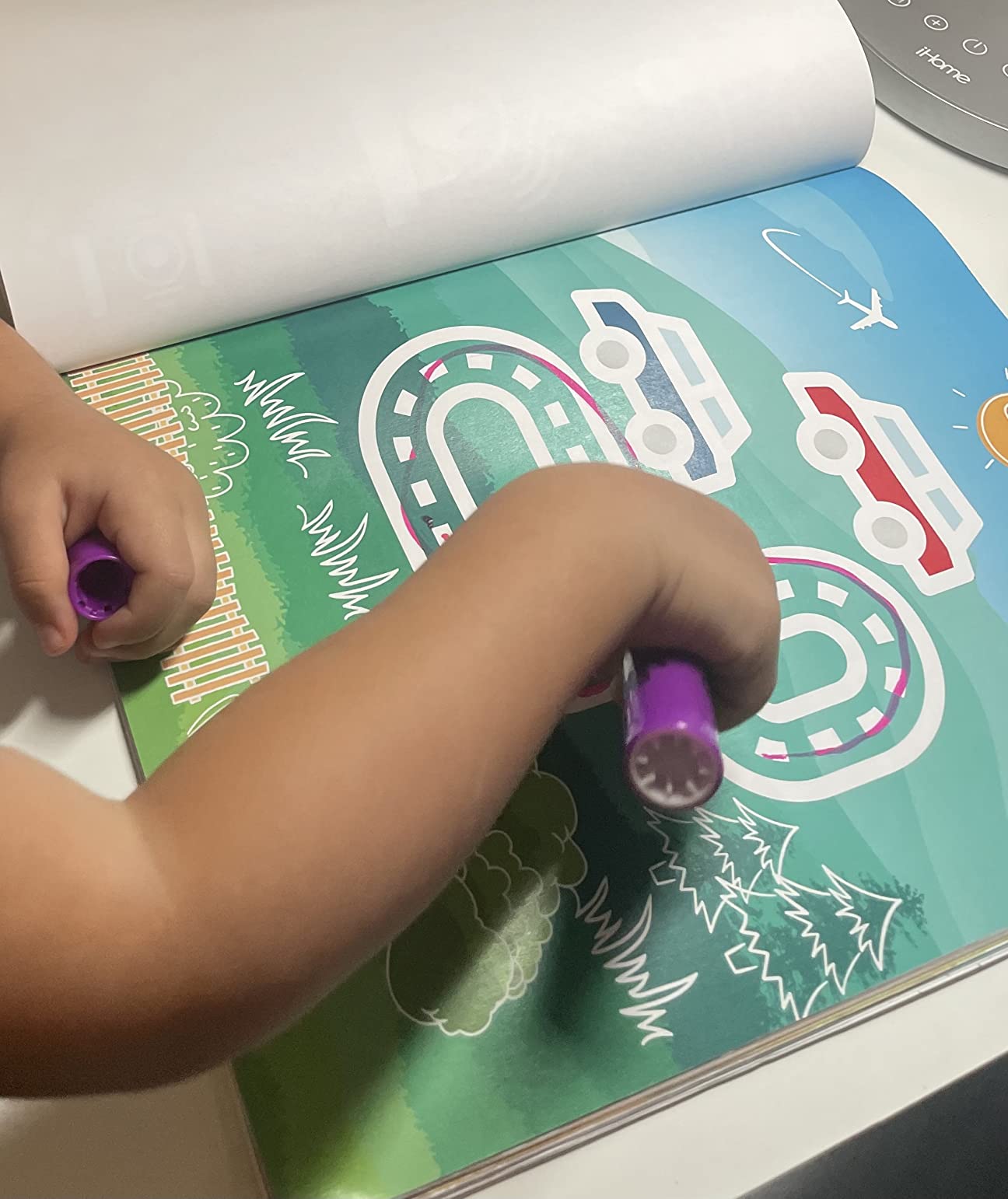 The BEST Reverse Coloring Book for KIDS: Things that GO!: Size: 8.5x11 ...