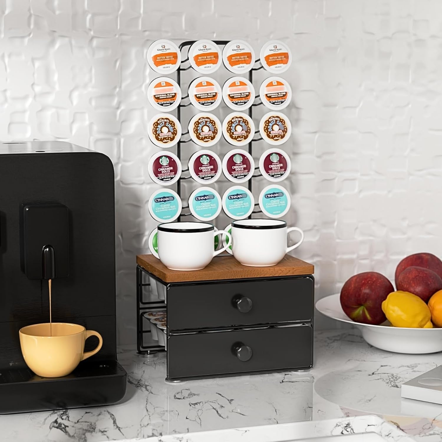 Amazon.com - Coffee Pod Holder for Counter, Coffee Pod Holder for K ...