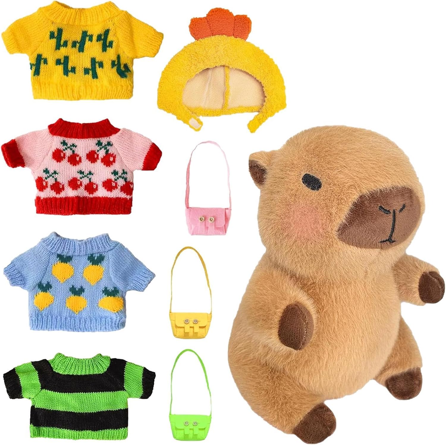 Peluche Di Capibara Con Vestiti, Vesti L'animale Di Peluche Capibara ...