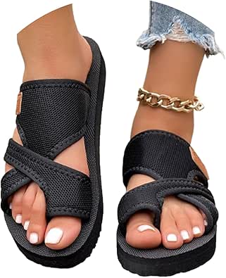 Amazon.com | cetzork Women's Comfortable Breathable Mesh Flip Flops ...