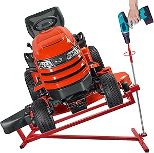 Amazon.com: Lawn Mower Lift Jack, TUNTENDO Lifting Platform 882 Lbs ...