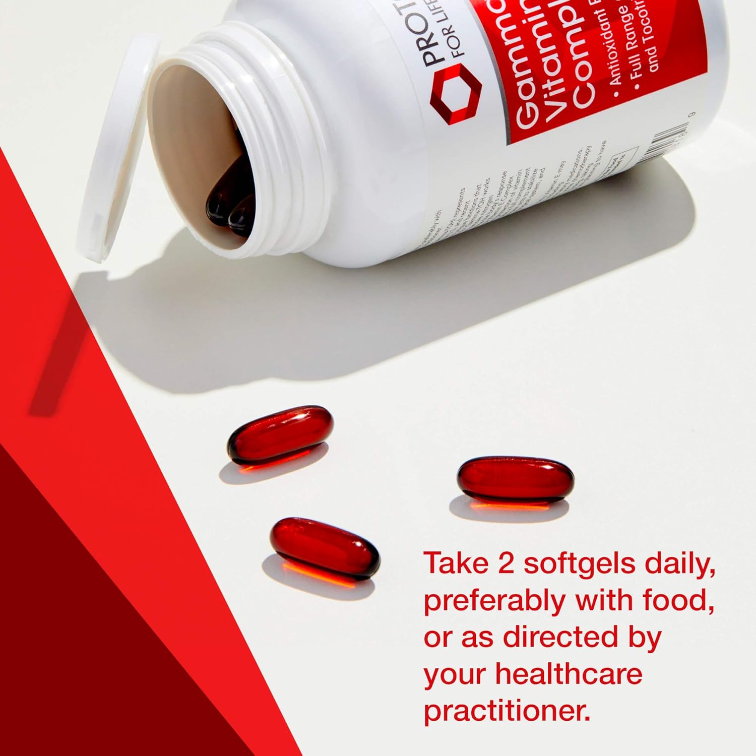 Protocol Gamma E Toco Complex – Vitamina E 300mg – Antioxidante – 90 ...