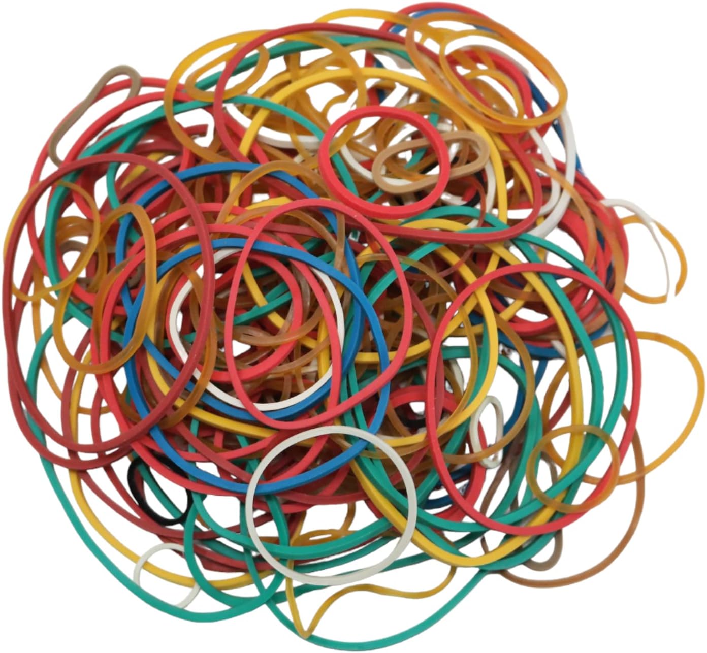 fiXte Rubber Bands Strong Stretchy Elastic Assorted Colours and Sizes ...