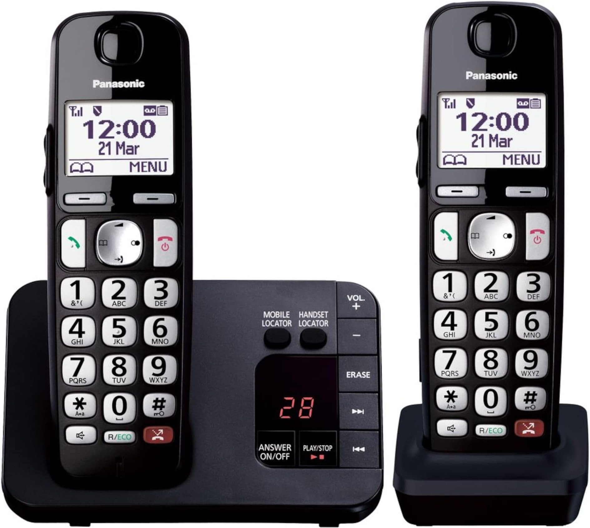 BT 4000 Cordless Landline House Phone, Big Buttons, Advanced Nuisance ...