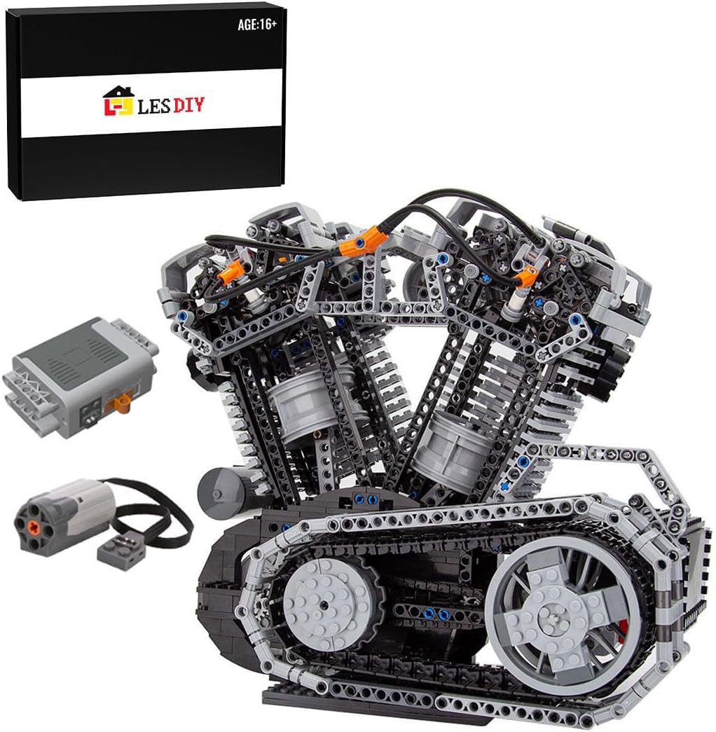 Mocsage V-Twin OHV 8-Valve Four-Stroke High-Speed Engine Small ...