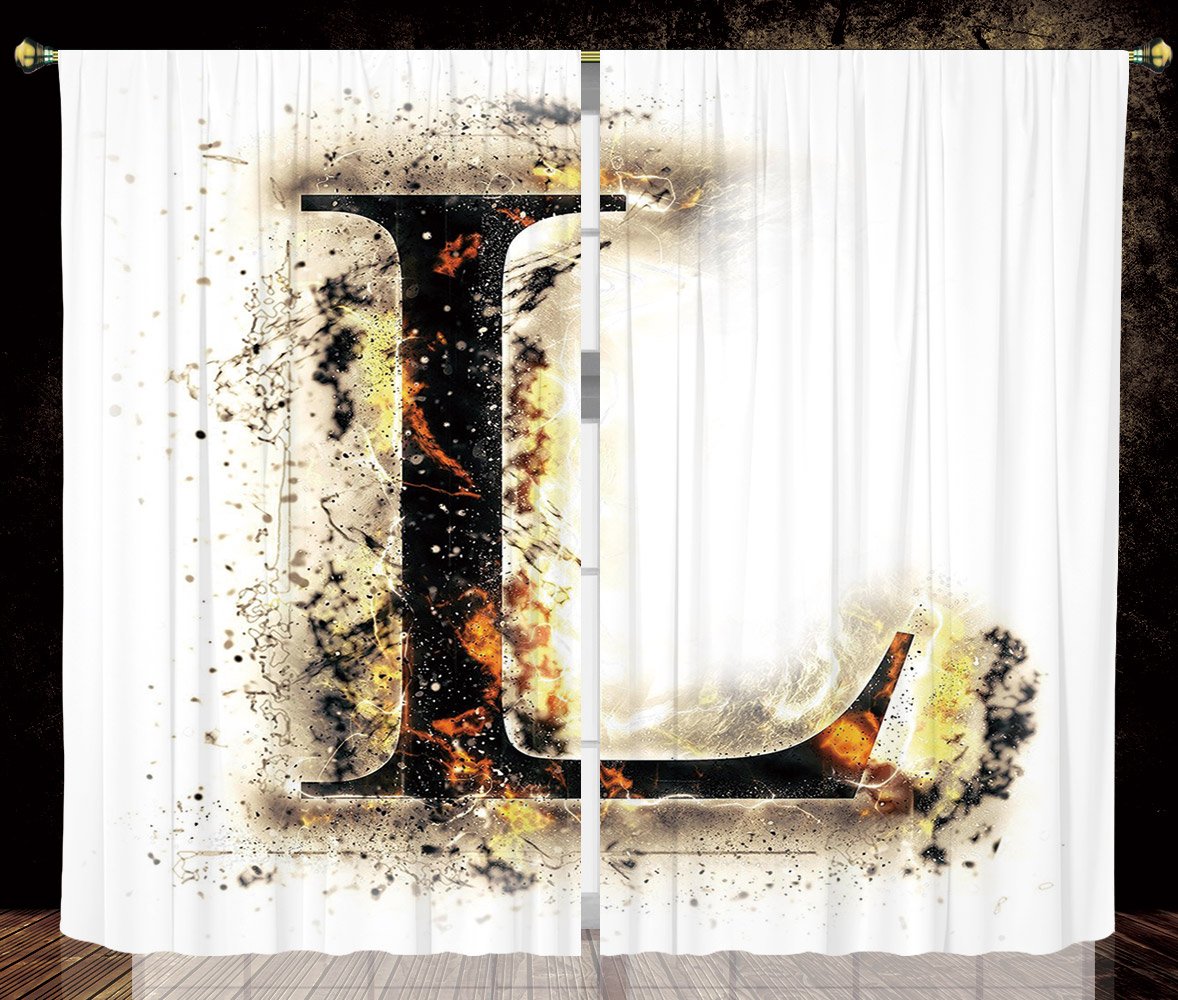 L Letter In Fire