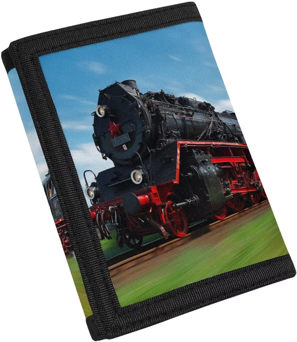 Amazon.com: Rnyleeg Train Wallet for Boys with Coin Pocket Novelty Kids ...