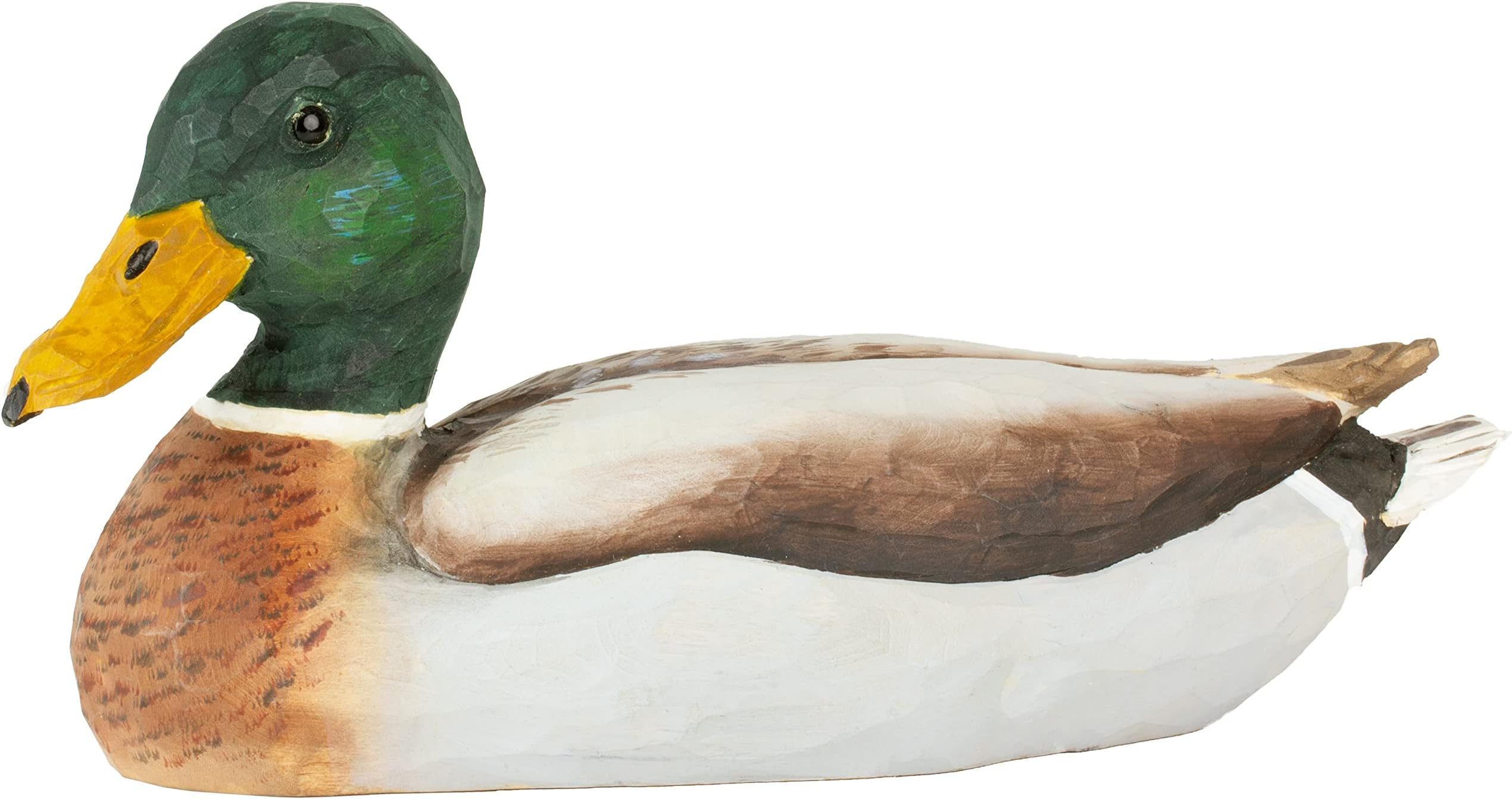 Amazon.com: WILDLIFEGARDEN Male Mallard DecoBird, Artisanal Hand-Carved ...