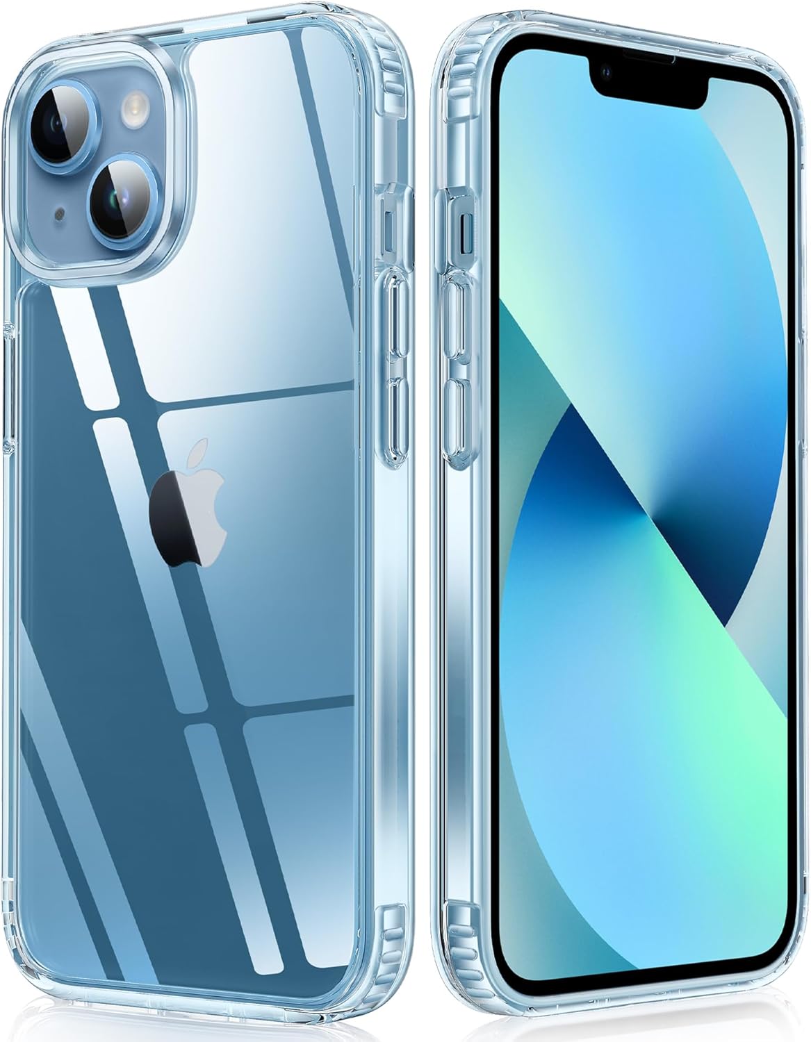 Amazon.com: FNTCASE for iPhone 13 Mini Case iPhone 12 Mini Slim Clear ...