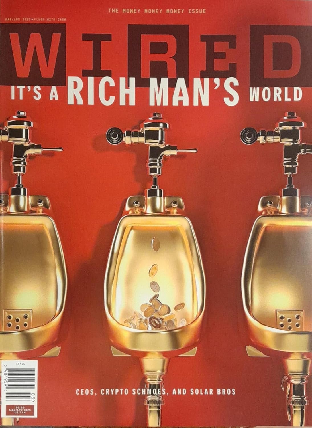 Wired Magazine March-April 2025 It'S A Rich Man'S World: Wired World ...