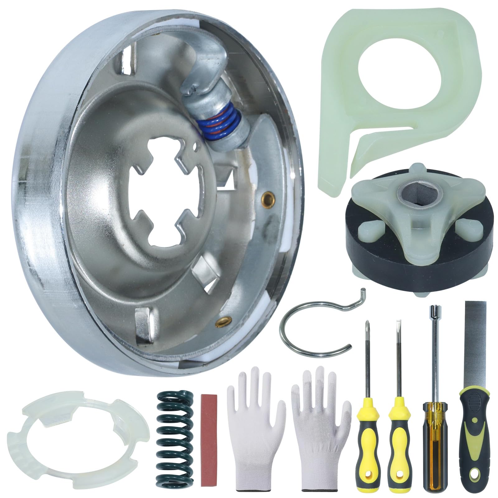 Amazon.com: POSFLAG 285785 Washer Clutch Kit with 285753A Washer Motor ...