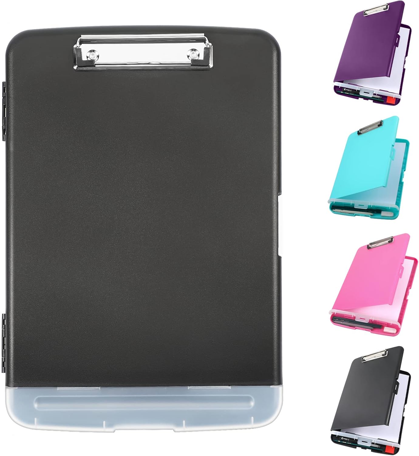 Clipboard with Storage, Large Capacity Nursing Clipboards with Low ...
