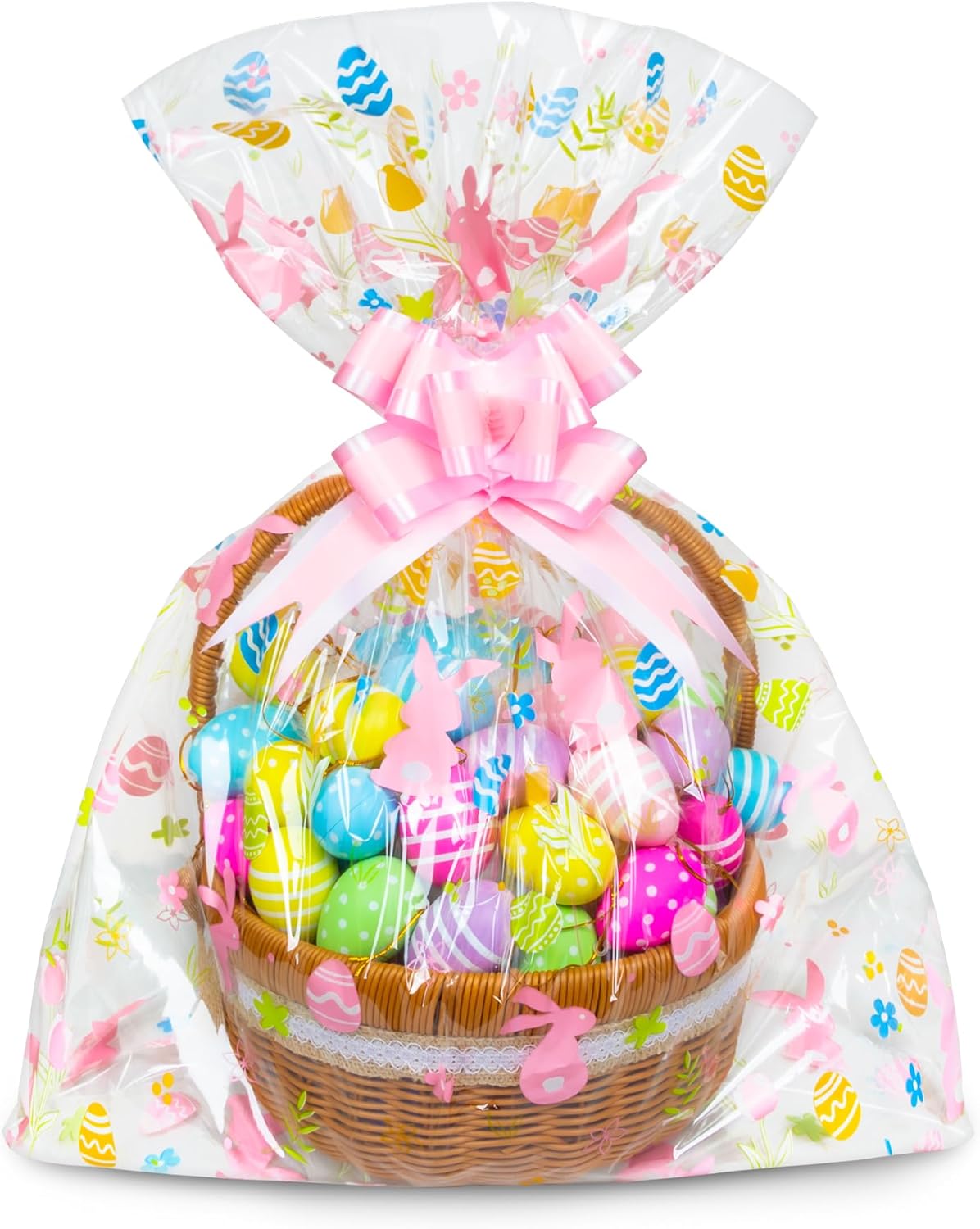 Amazon.com: 10 Pack Large Easter Basket Bags, 24 x 30 Inches Easter ...