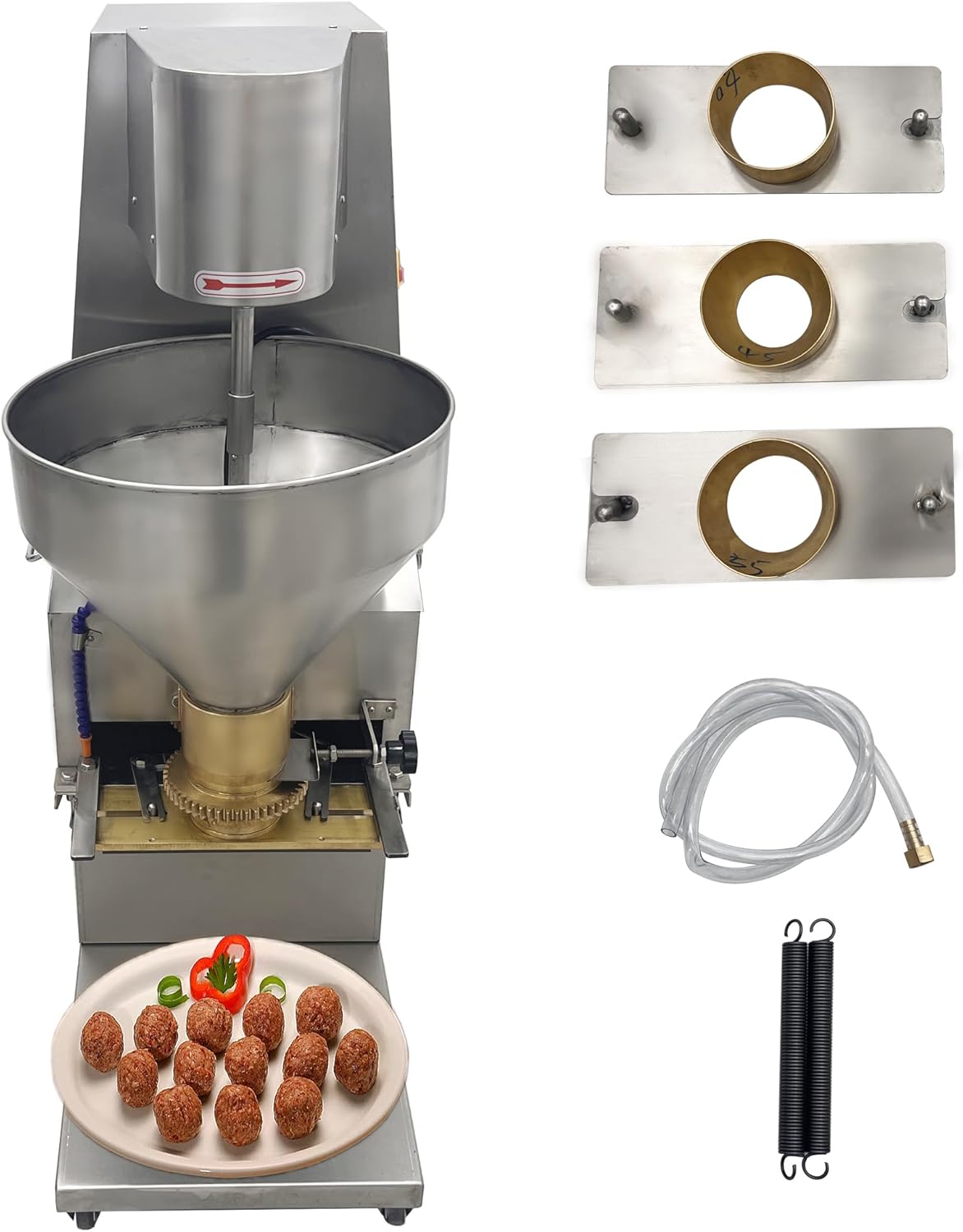 Amazon.com: HQHAOTWU Automatic Meatball Maker Machine 110V Stainless ...