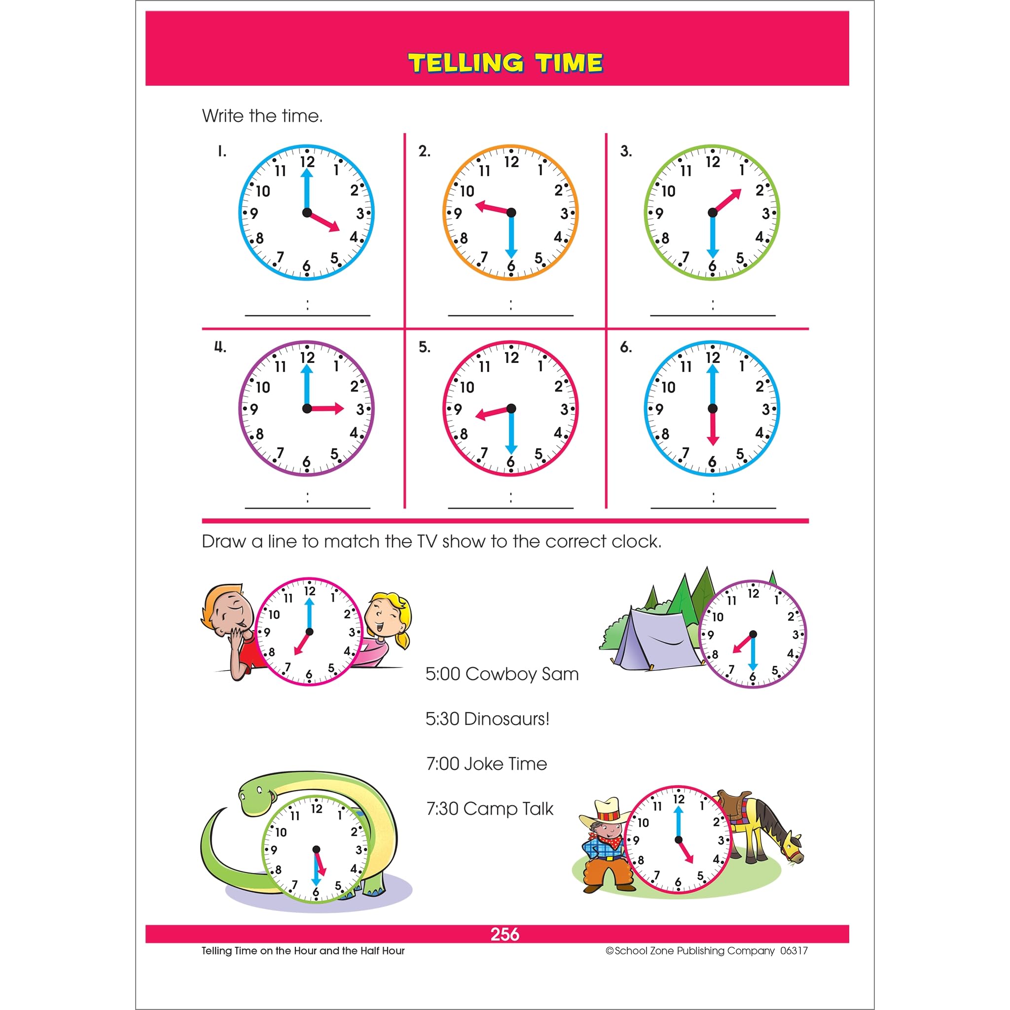 Snapklik.com : School Zone - Big First Grade Workbook - 320 Pages, Ages ...