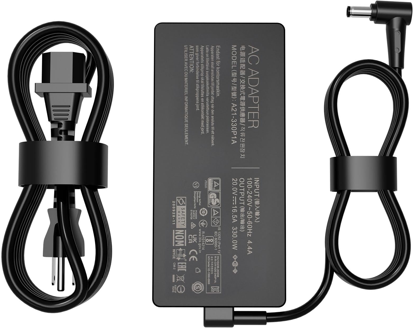 Amazon.com: 330W AC Adapter 20V 16.5A A22-330P1A Fit for ASUS ROG Strix ...