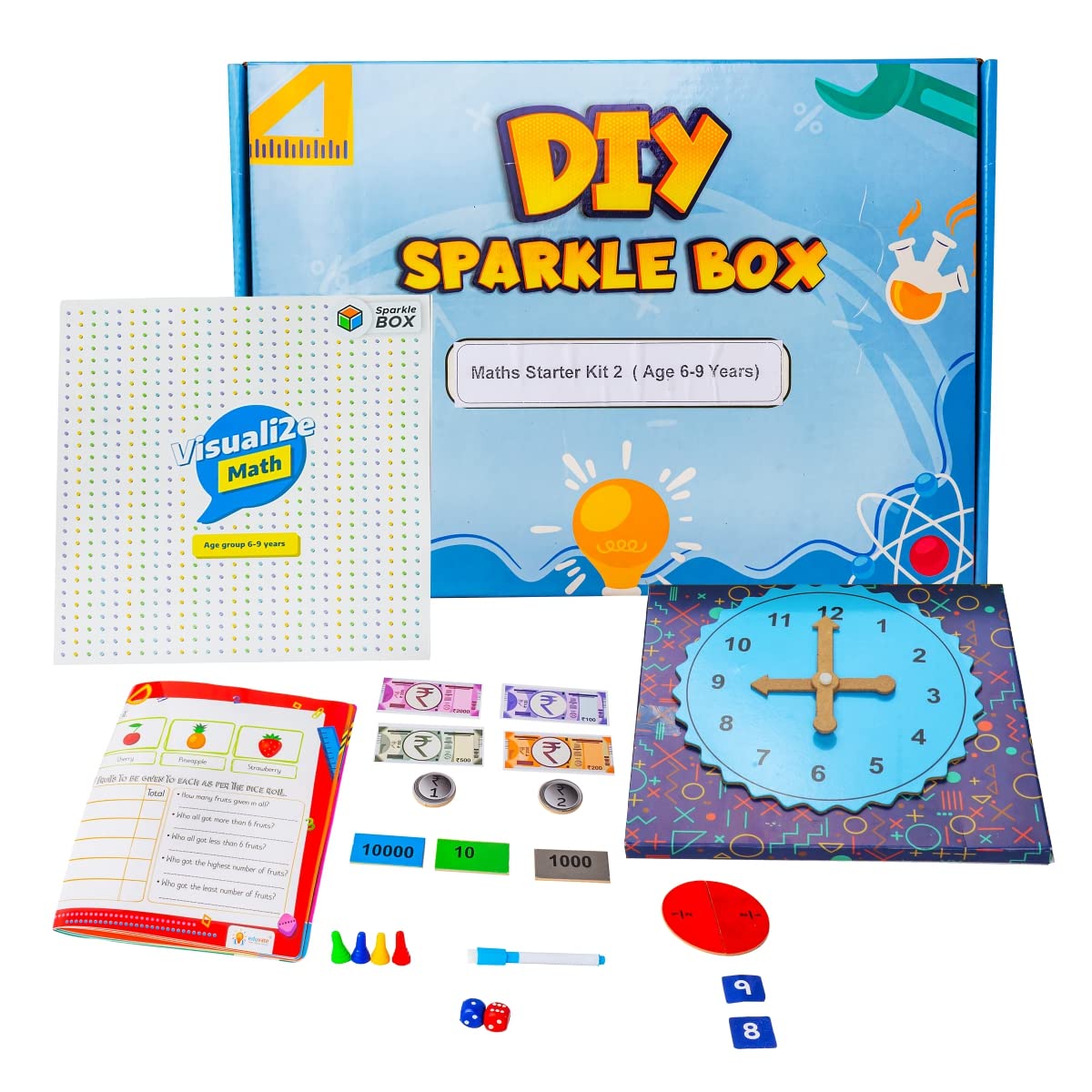 Sparklebox Math Learning Kits (Starter Kit 2). : Amazon.in: Office Products