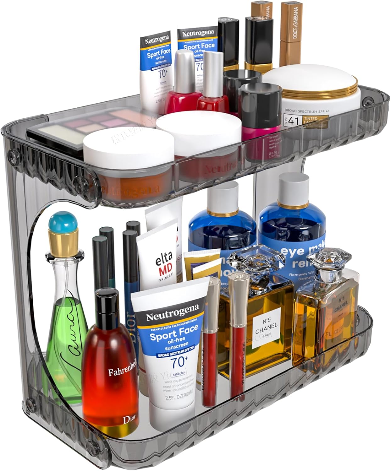Amazon.com: Cq acrylic Bathroom Counter Organizers and Storage,2 Tier ...