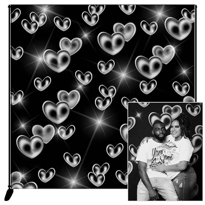 Buy Mocsicka Early 2000s Photography Backdrop Sweet Heart Couples Kids ...