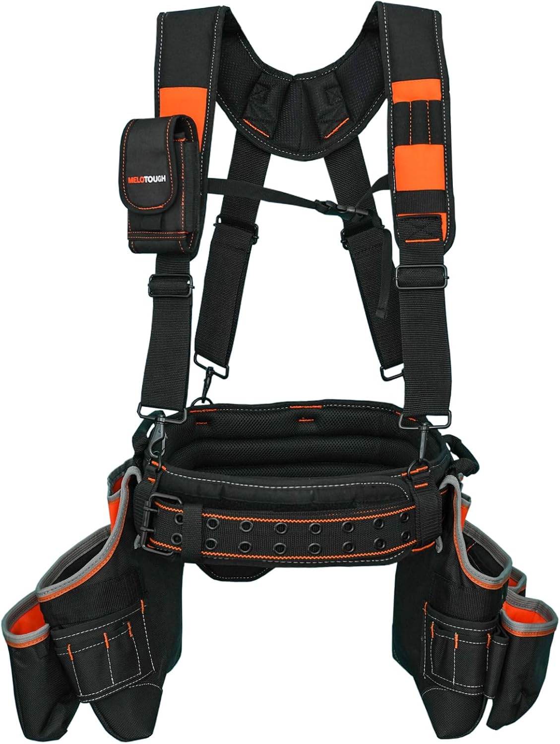 MELOTOUGH Pro Framer Combo System Tool Belt with Suspenders ...