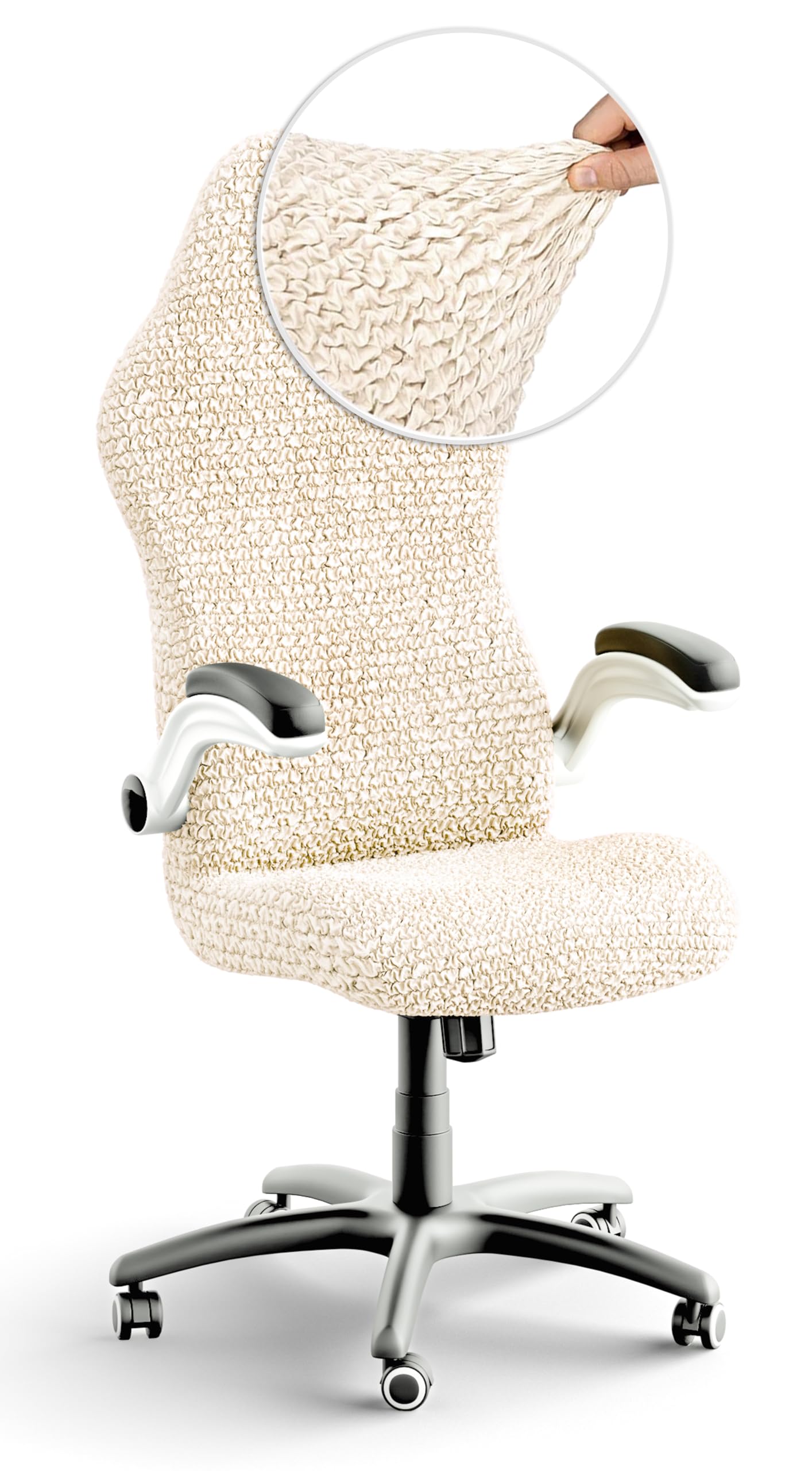 Amazon.com: PAULATO BY GA.I.CO. Office & Gaming Chair Cover - Stretch ...