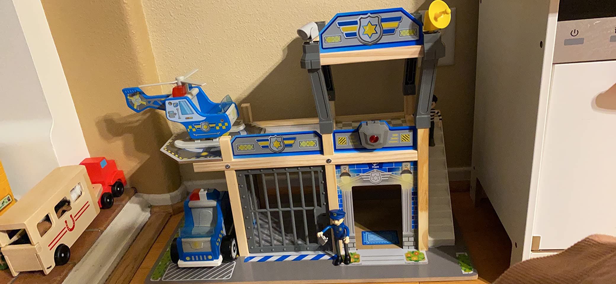 $11/mo - Finance Hape Metro Police Station Play Toy Set with Sounds and ...