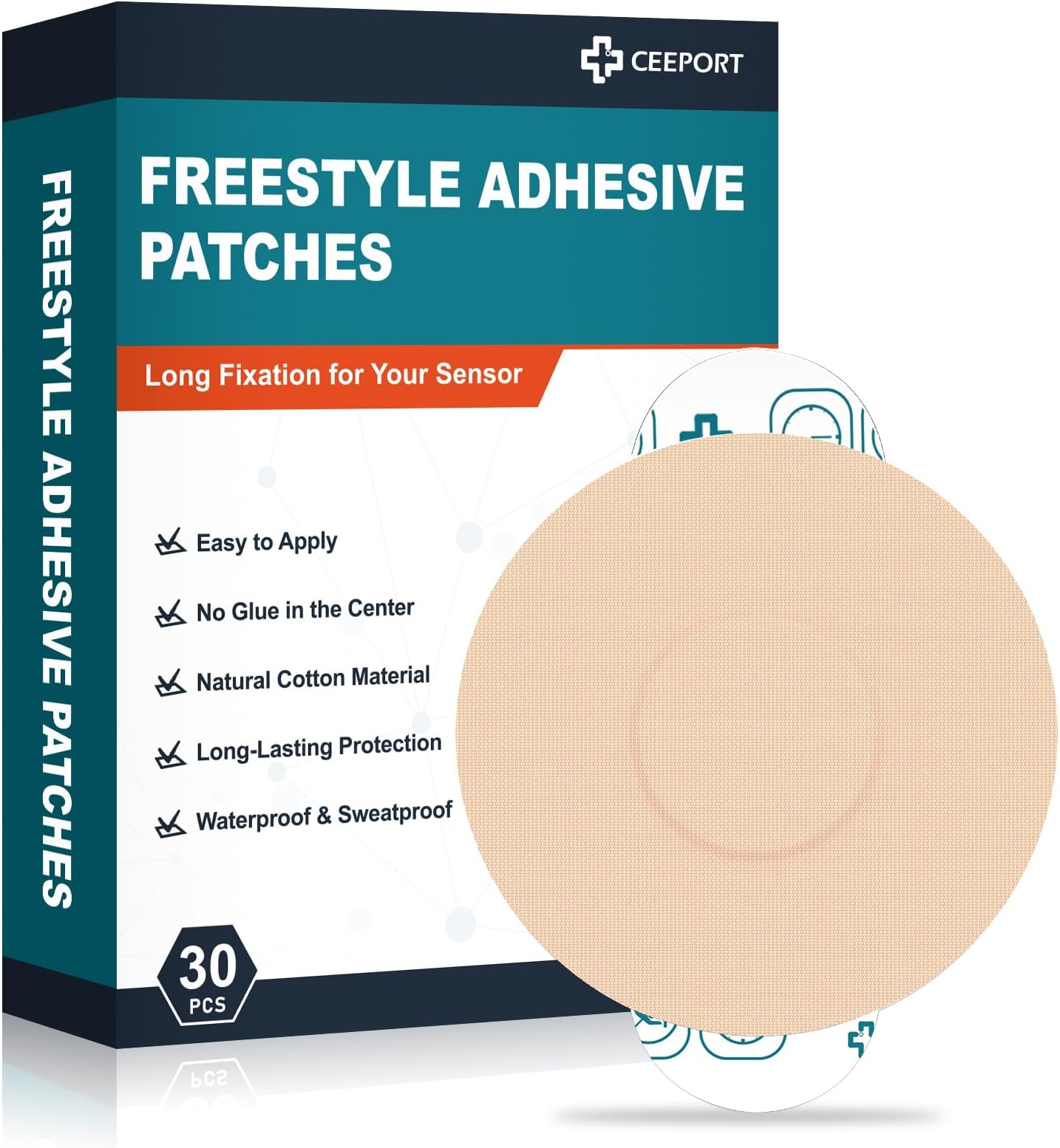 Amazon.com: SIMPATCH Adhesive Patch - Pack of 30 - Multiple Colors ...