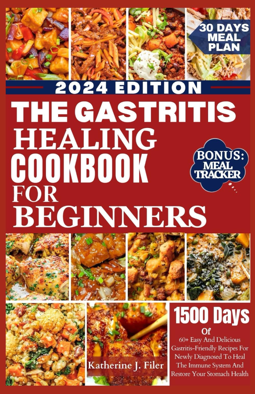 THE GASTRITIS HEALING COOKBOOK FOR BEGINNERS: 60+ Easy And Delicious Gastritis Friendly Recipes ...