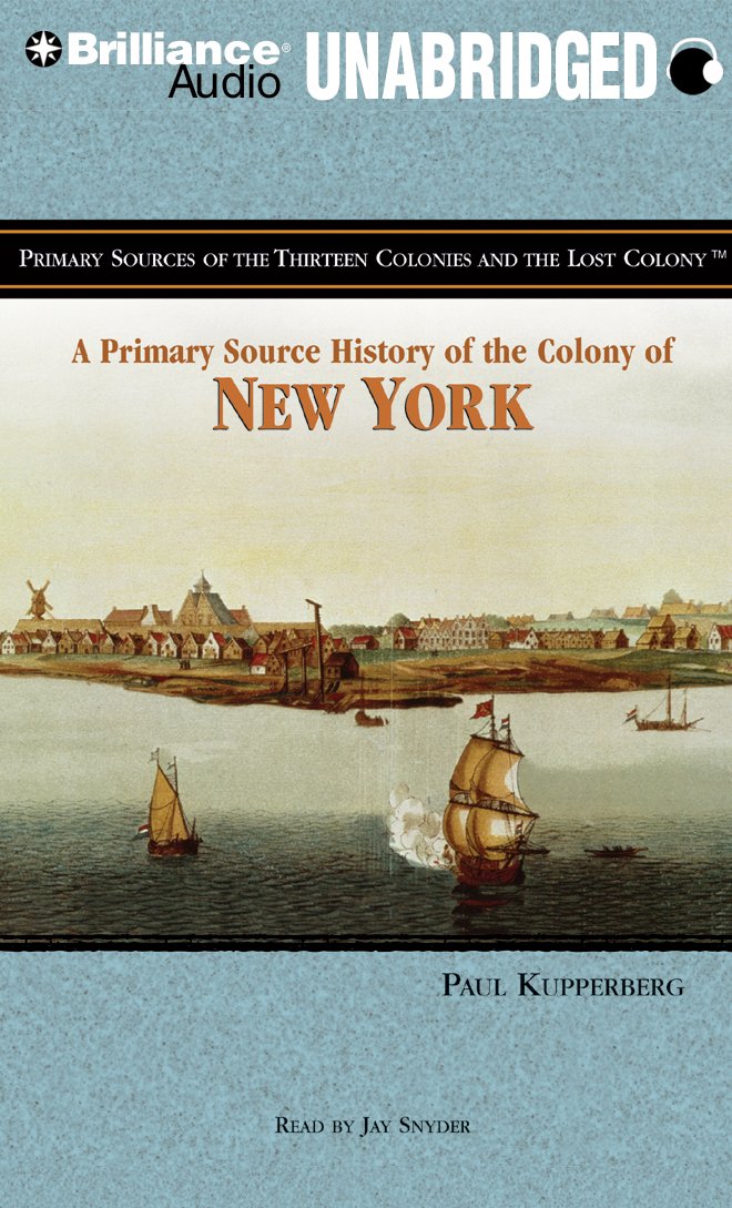 Amazon.com: A Primary Source History of the Colony of New York (Primary ...