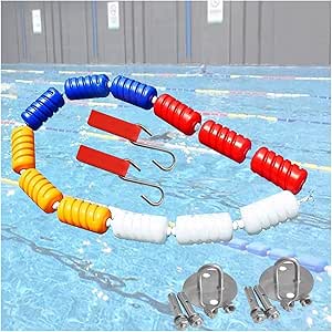 Commercial Pool Safety Rope with Floats – Lane Divider for Kids ...