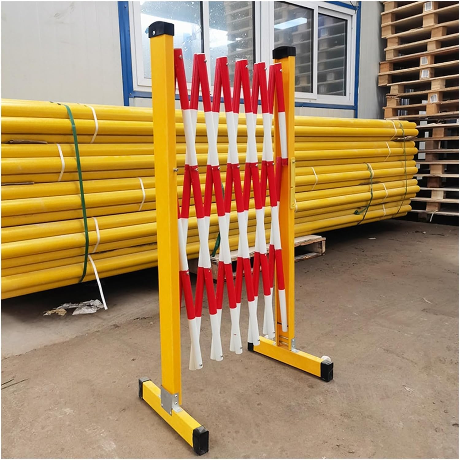 TsoLAY HSF Telescopic Traffic Barriers, 1.2 Metre High Mobile Driveway ...