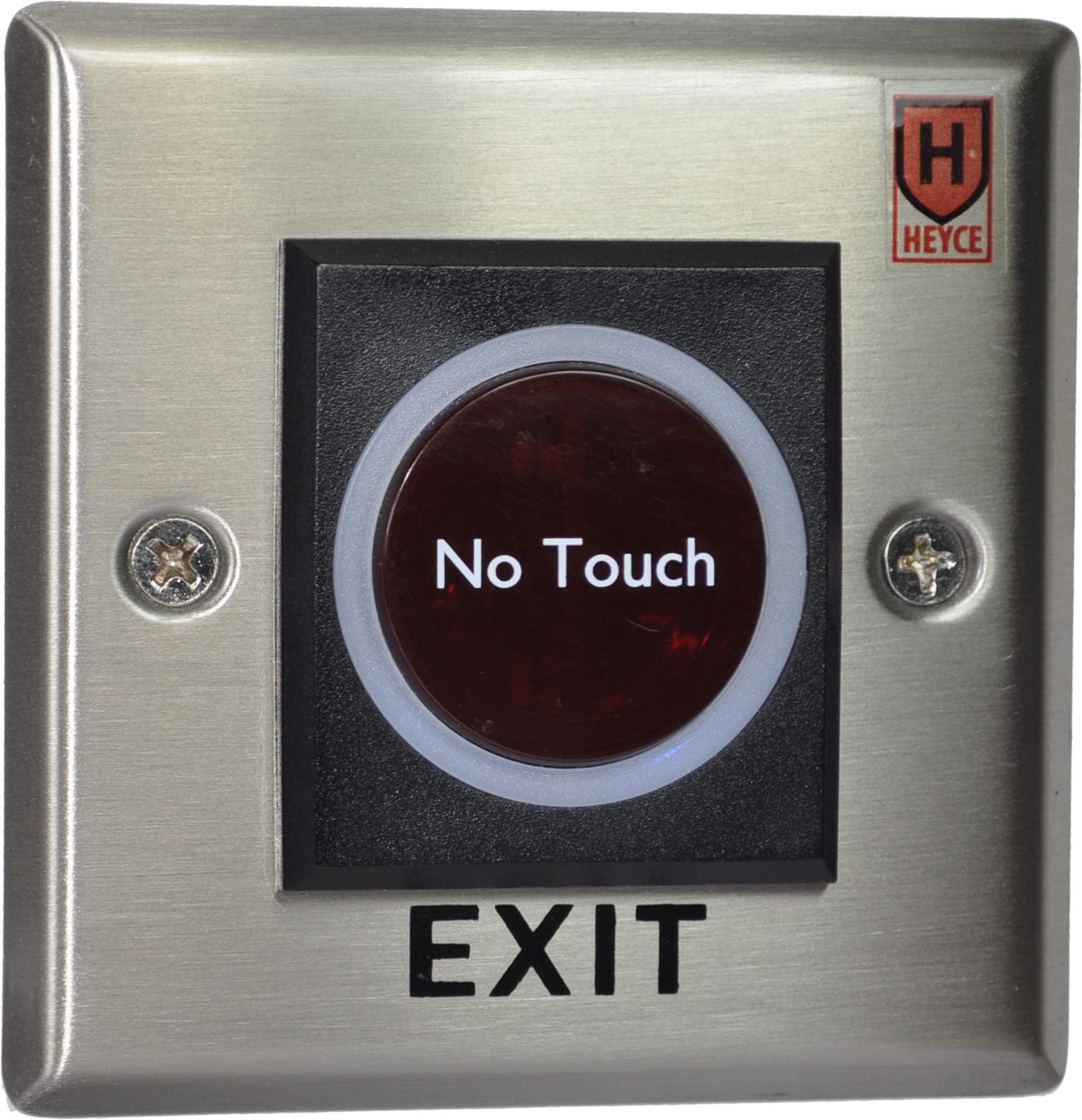 Rubik Touchless Exit Button Switch No Touch Door Infrared Sensor with LED Input DC12V Output COM ...