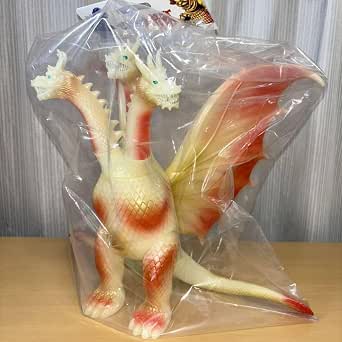 Amazon.co.jp: King Ghidorah 1968 Glow in the Dark Red Painted Gid ...