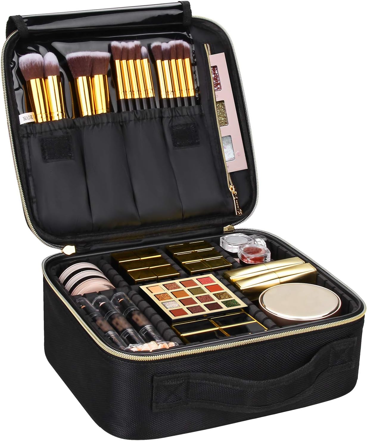 Queensland Quintessentials Travel Makeup Organizer - Compact Cosmetic ...